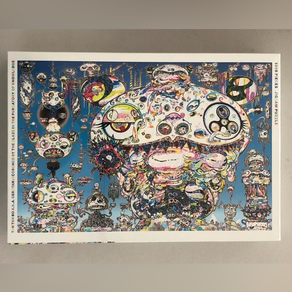 Games | Takashi Murakami Tan Tan Bo Aka Gerotan Jigsaw Puzzle 100 ...